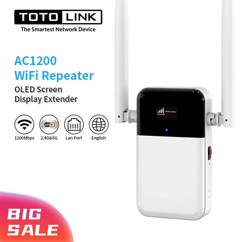 Totolink EX1200L Dual Band Wifi Extender AC1200 - Genuine Wifi Extender ...