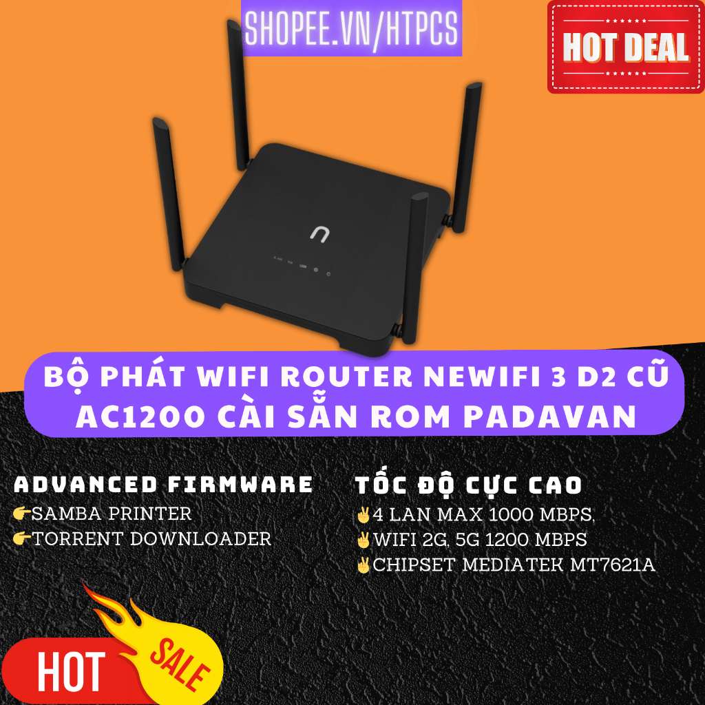 Used Newifi 3 D2 Router, 5GHz 2GHz 1200 Mbps pre-installed firmware Padavan | Shopee Philippines