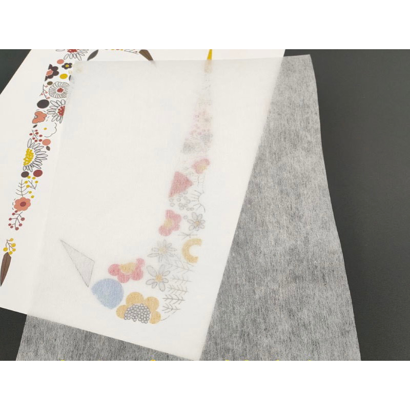 Set of 10 sheets of silk scanning paper to embroidery pattern 25x35cm ...