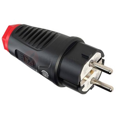 Genuine PCE 2P+E 16A 250V IP54(F0511-SR) Rubber Plug | Shopee Philippines