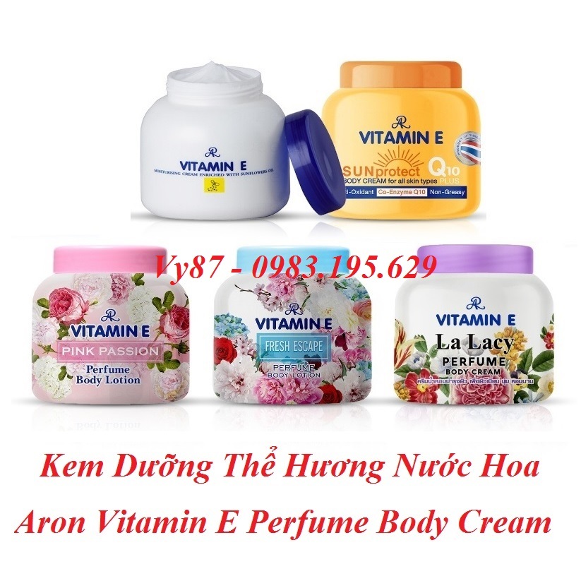 Aron Vitamin E Perfume Body Lotion 200ml | Shopee Philippines