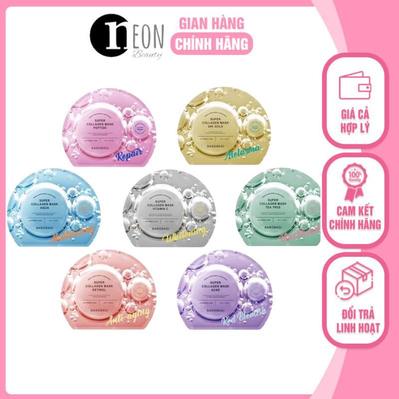 Banobagi Super Collagen Mask Aqua Moisturizing 30g - Box of 10 pieces ...