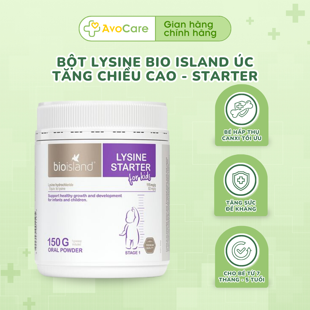 Lysine Bio Island powder to increase height Starter for babies from 7 ...