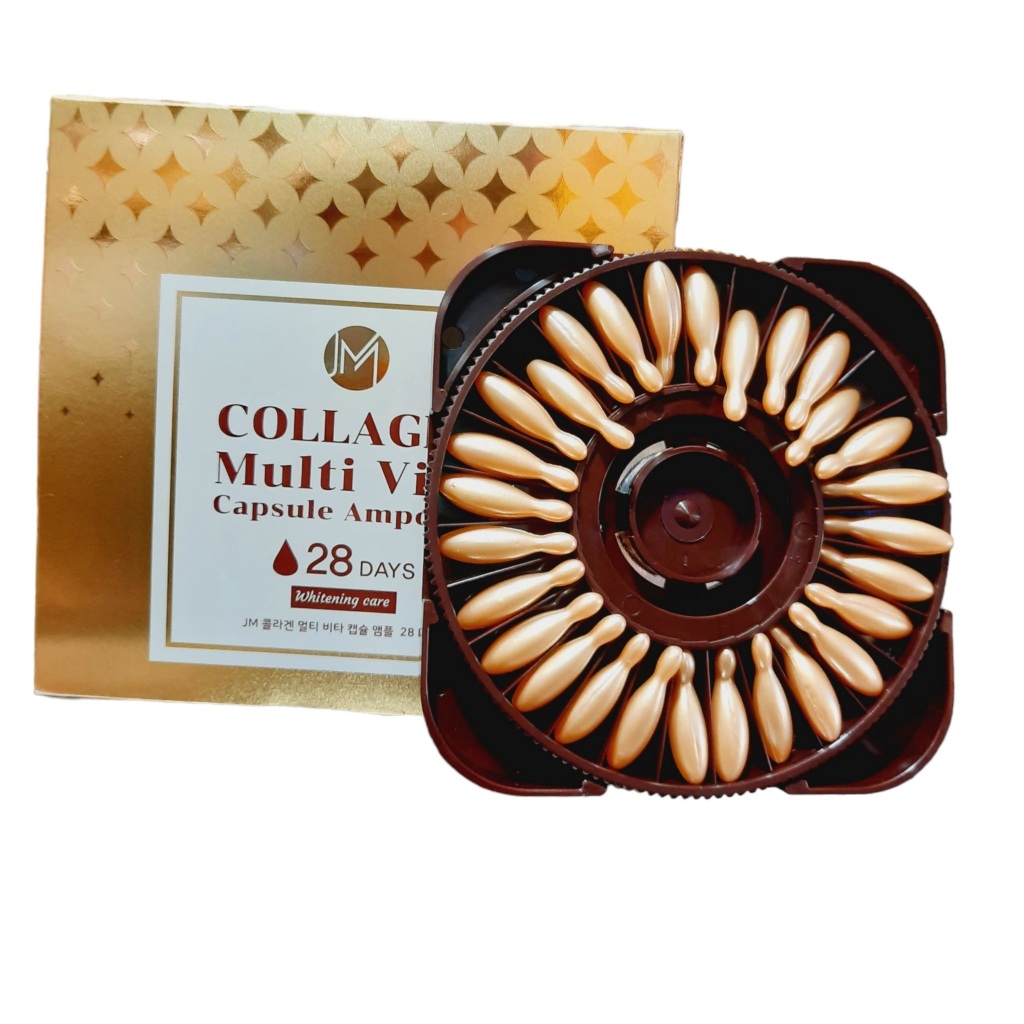 (Korea) Jm Collagen Multi Vita Capsule Ampoule Fresh Collagen Serum 28 ...