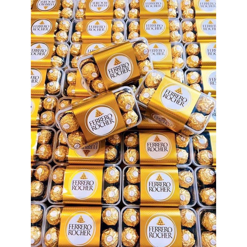 Ferrero ROCHER GERMAN SOCOLA CANDY GIFT October 20, November 20, NOEL ...