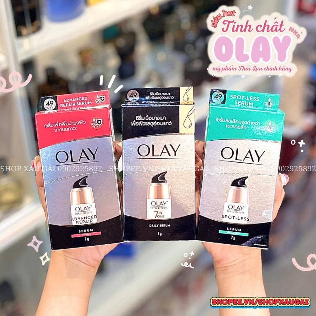 Retail PACKAGE / olay spot less Serum / 7in1 / Advanced Repair 7g ...