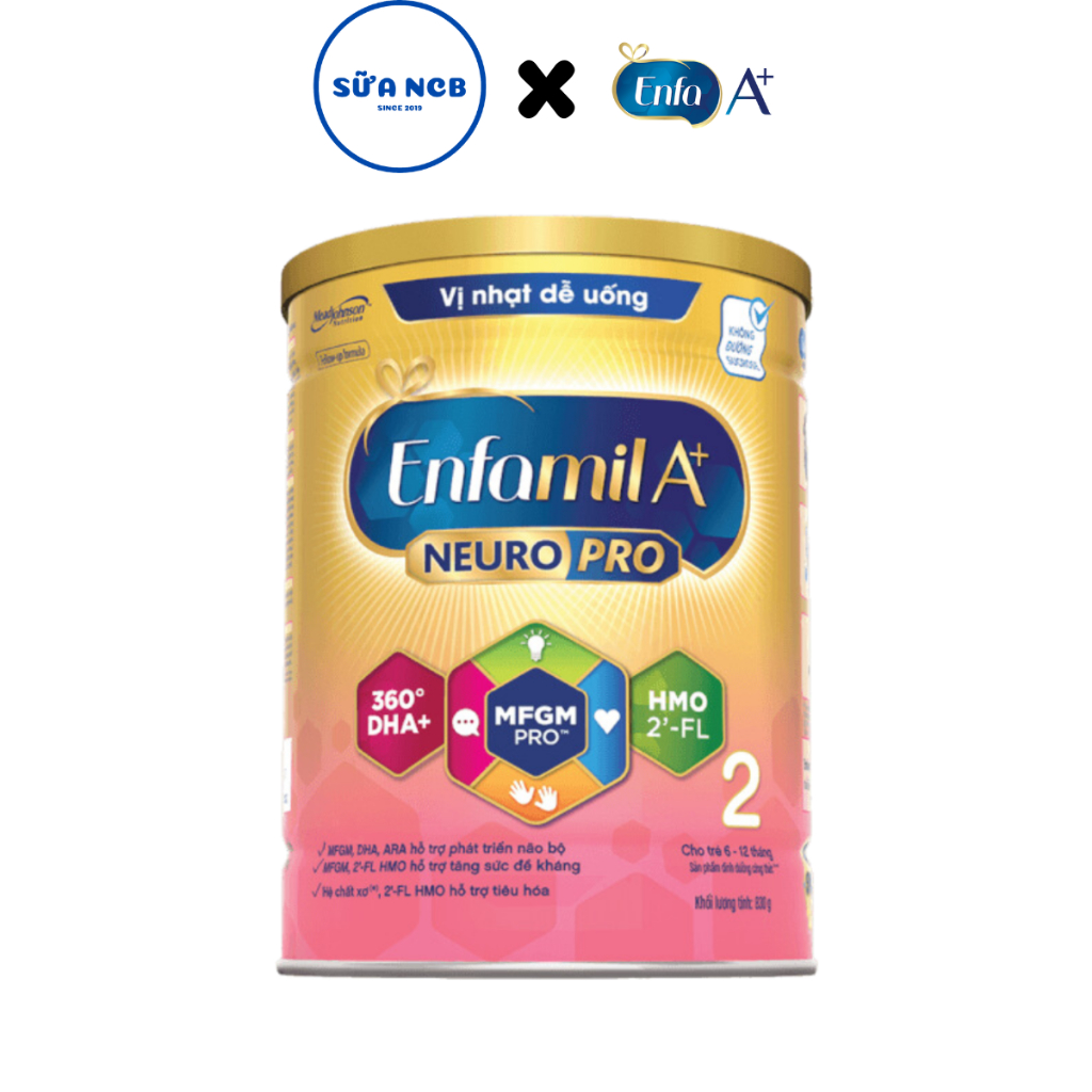 Enfamil A+ NEURO PRO Enfa A+ Powdered Milk No. 2 (6 - 12 months) - Can ...