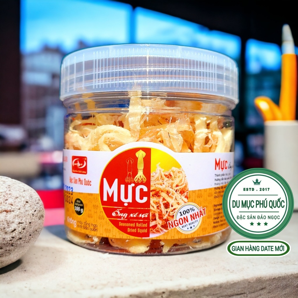 Instant Shredded Squid - Phu Quoc jar 100g | Shopee Philippines