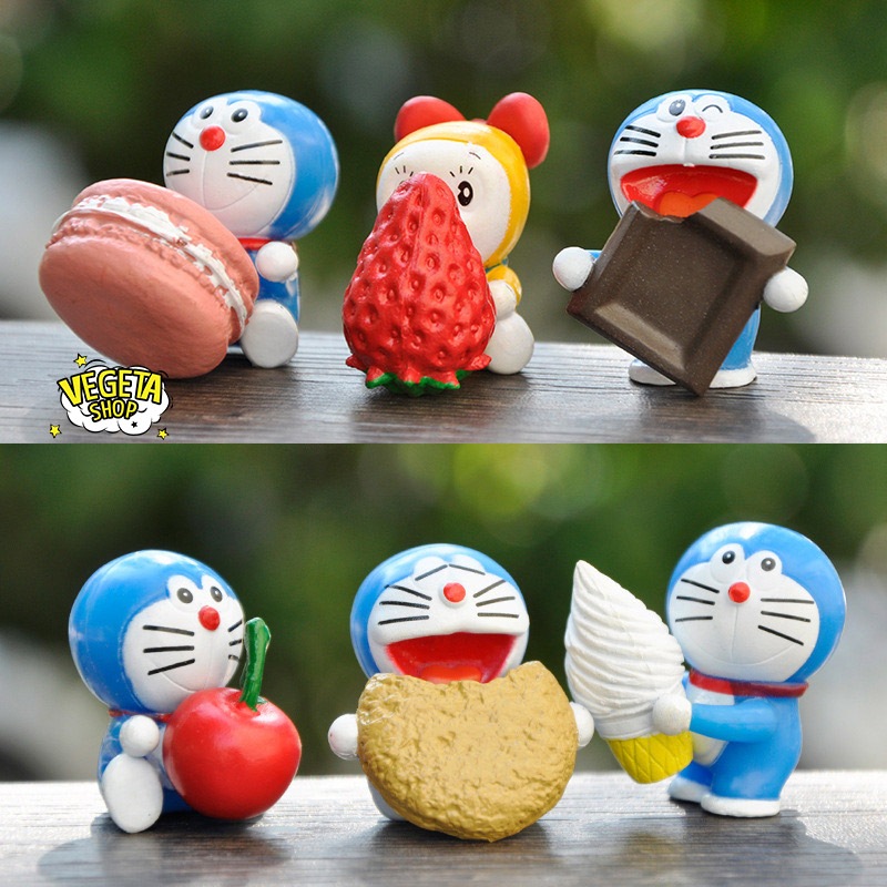 Doraemon model - Complete set of 6 Doraemon Dorami Doremon Doremi ...