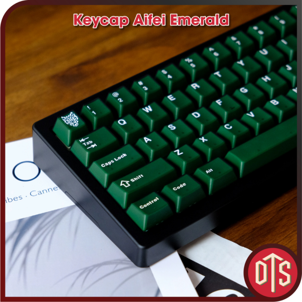 Aifei Emerald Semi-transparent Green Keycap | ABS double-shot | Cherry ...