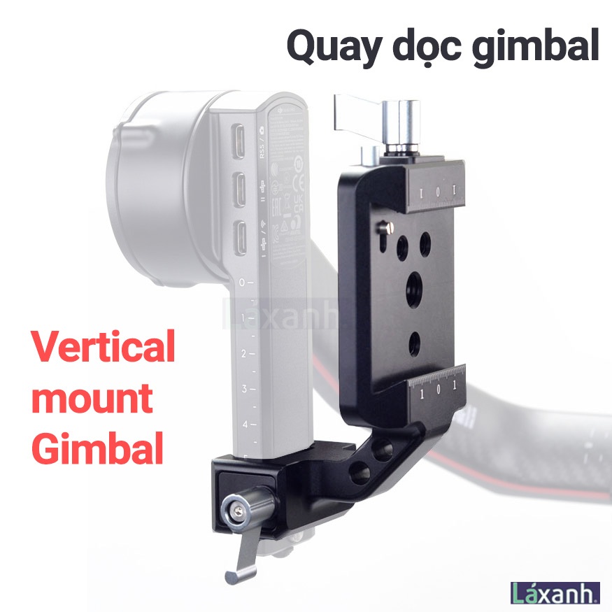 Vertical mount gimbal for DJI Ronin RS 2 RSC 2 RS 3 Pro RS3 NATO Vertical clamp adapter | Shopee ...