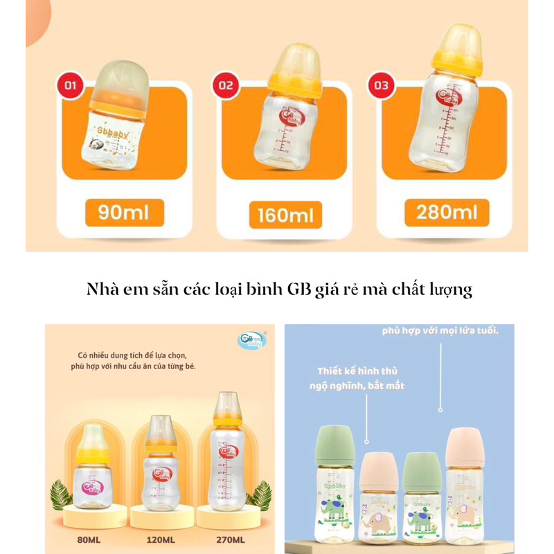 (Genuine Commitment) GB baby wide neck/narrow neck milk bottles of all ...