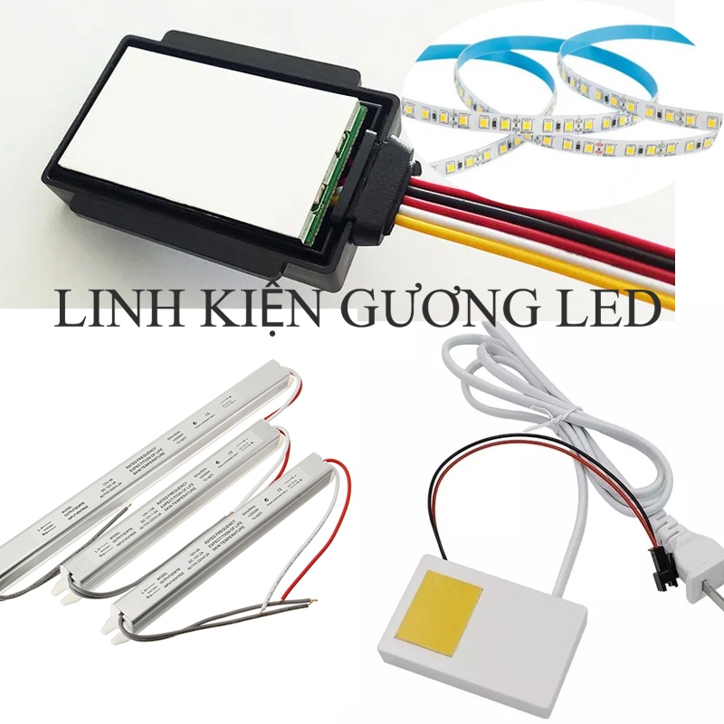 Mirror Touch - Mirror LED - Mirror source - Mechanical switch power ...