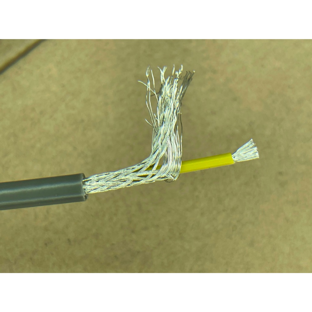Silver-plated Signal Wire Covered With Soft Silicone Shell 3.1mm (1 ...