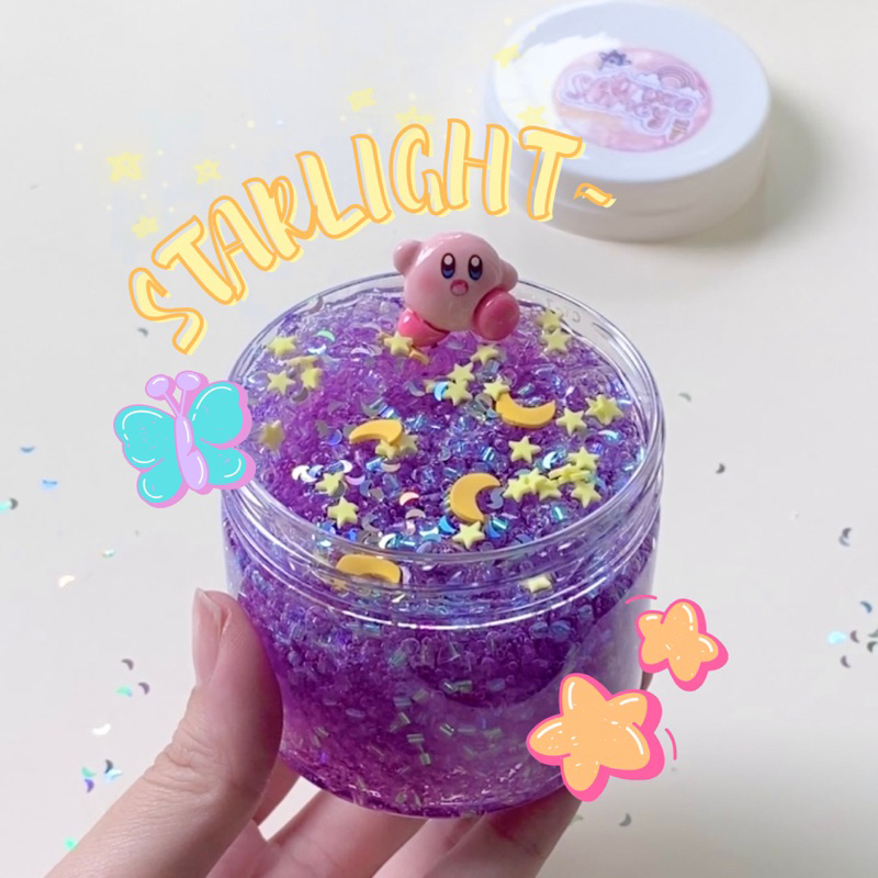 STARLIGHT! (Bingsu Slime), super crispy bingsu bead slime with charms ...