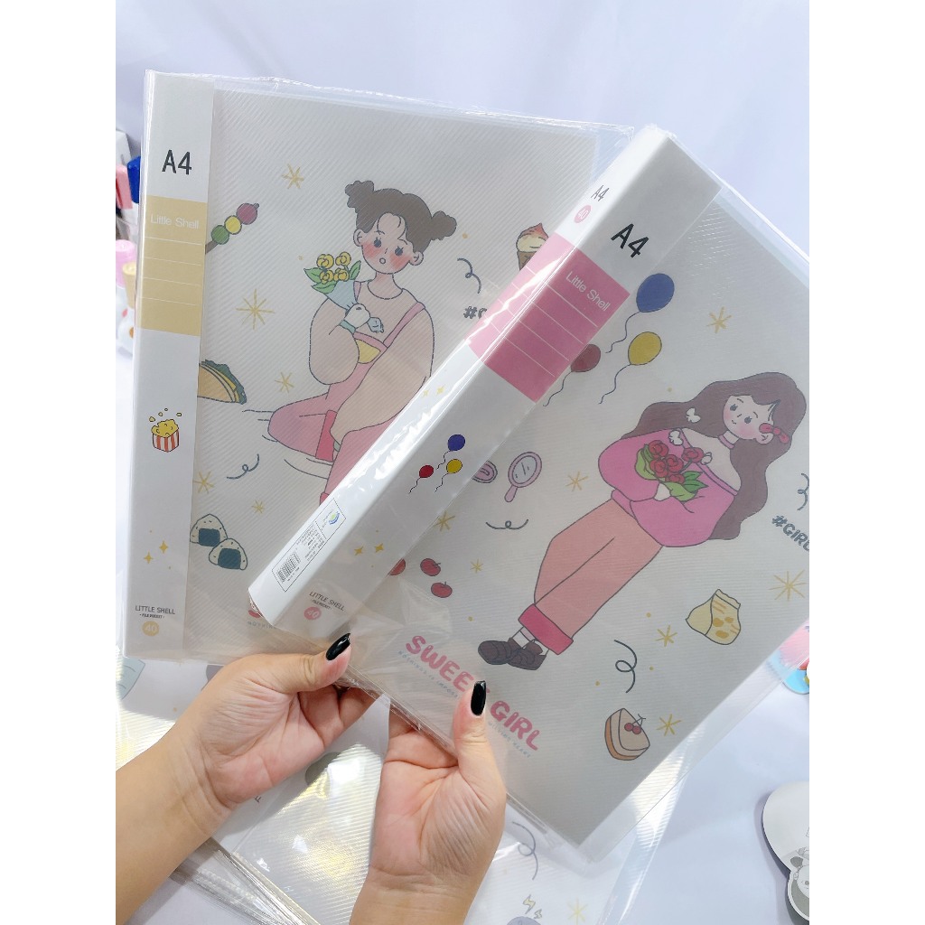 40-leaf a4 document file - stationery - cheap leaf file for office ...