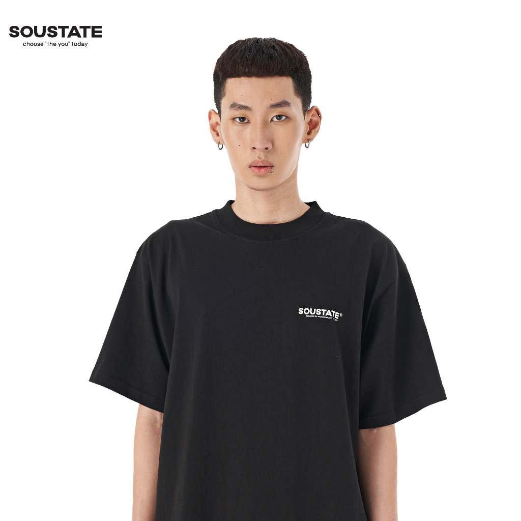 Soustate Basic Oversize T-Shirt (Black) | Shopee Philippines