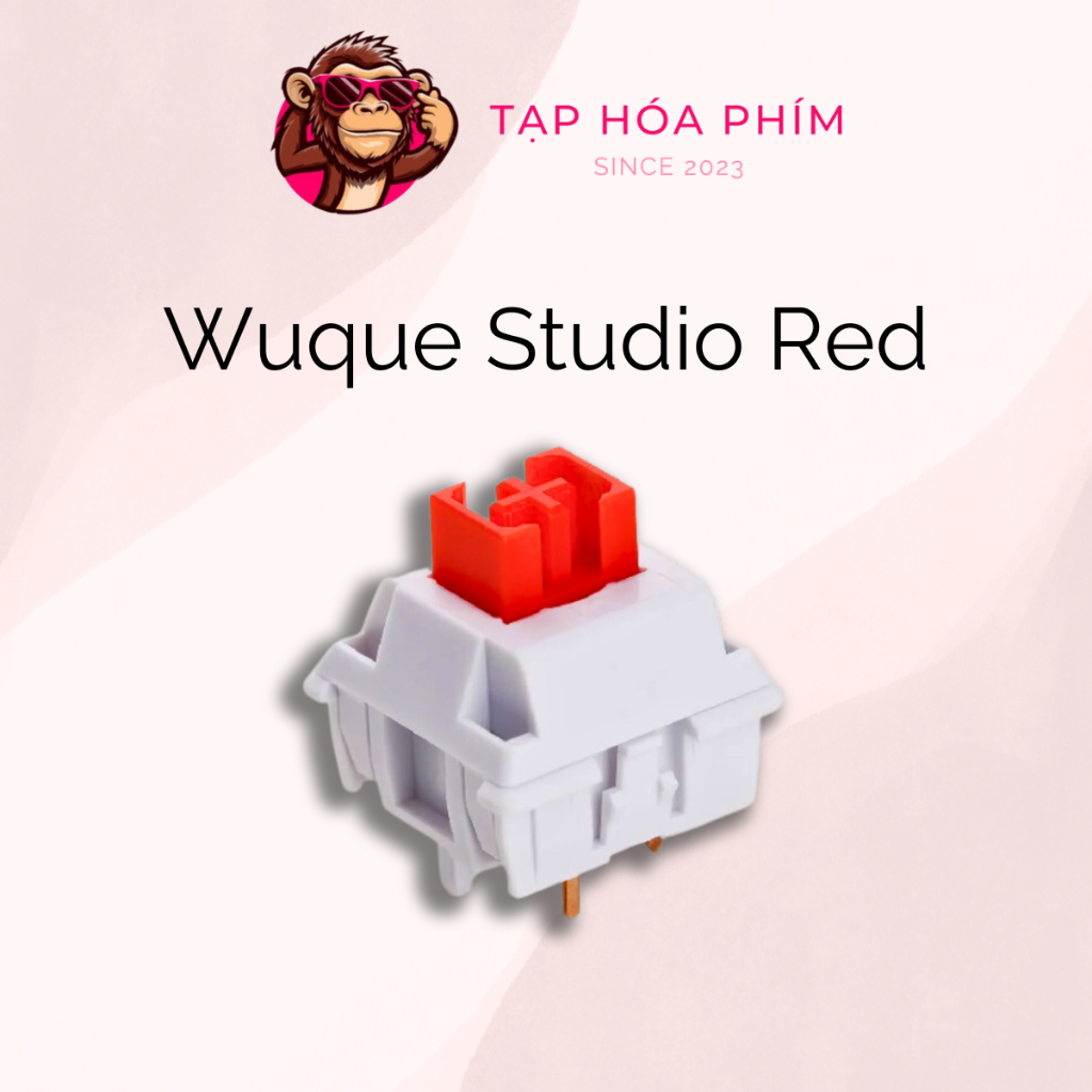 Wuque Studio mechanical key Switch - Red/ silent tactile | Shopee ...