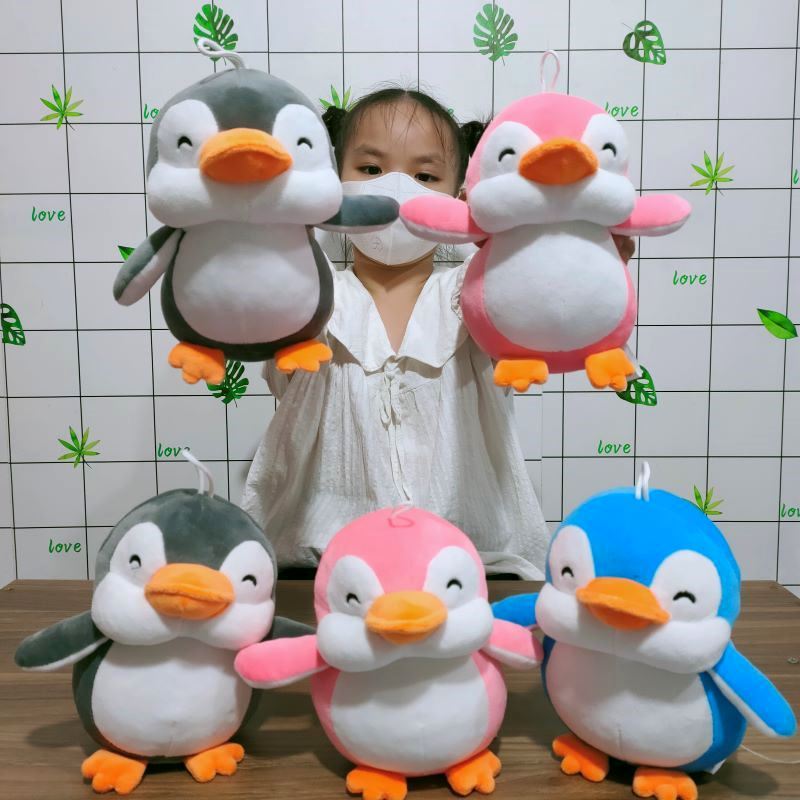 20cm MINISO PENGUIN TEDDY BEAR HIGH QUALITY STRETCH SAFE FOR KIDS ...
