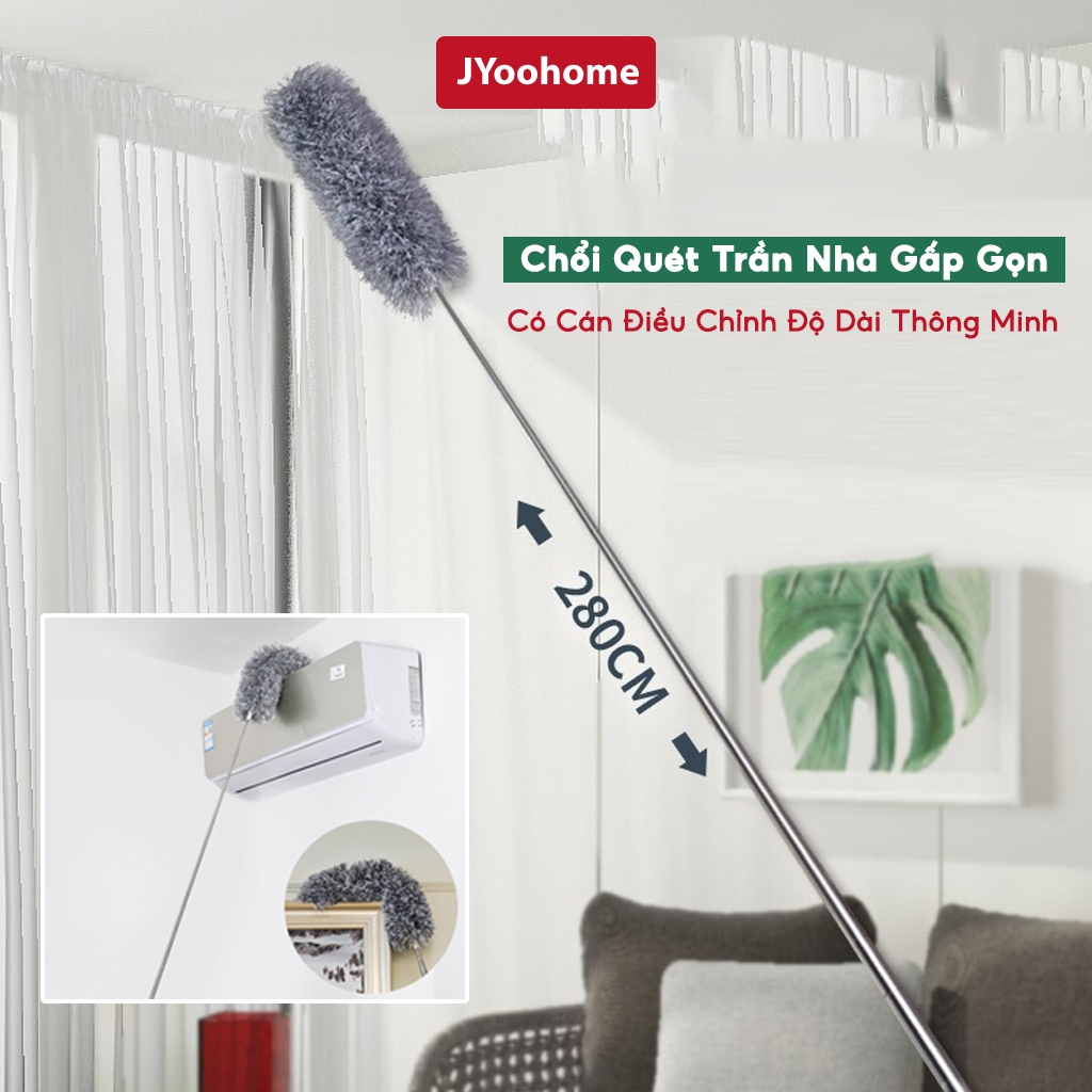 Feinite Ceiling Brush with Adjustable Length Up to 2.5m - Ceiling Brush ...