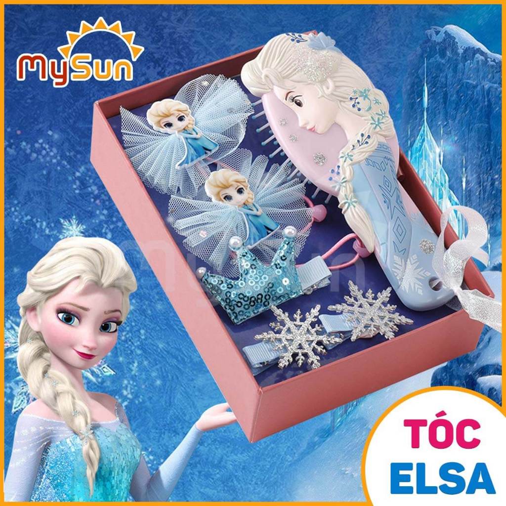 Princess Elsa Disney Hair Accessories For Girls - Elastic Bands ...