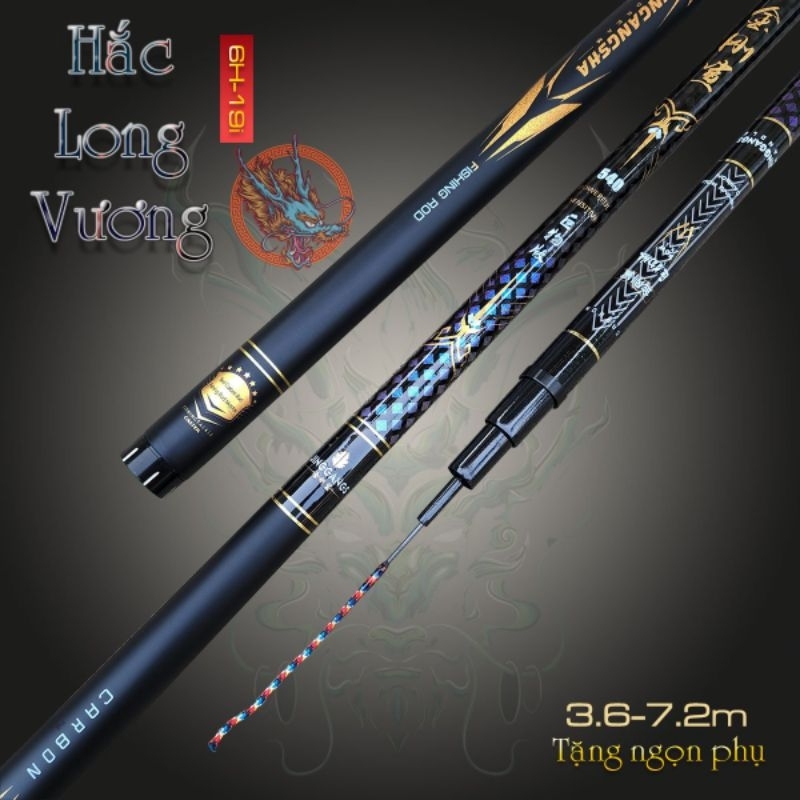 Black Dragon King 6H domestic fishing rod*** Comes with extra tip ...