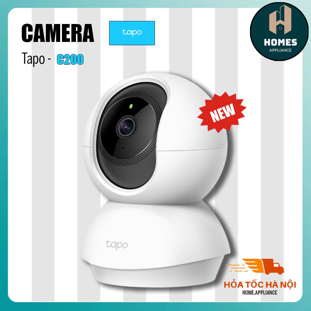 Tp-link Tapo C200 Wifi Camera | Tapo Camera Full HD 360 Degree Panning ...
