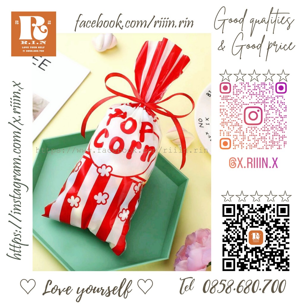 Riiin Pop corn multi-function gift wrapping bag (Gift wrapping service) | Shopee Philippines