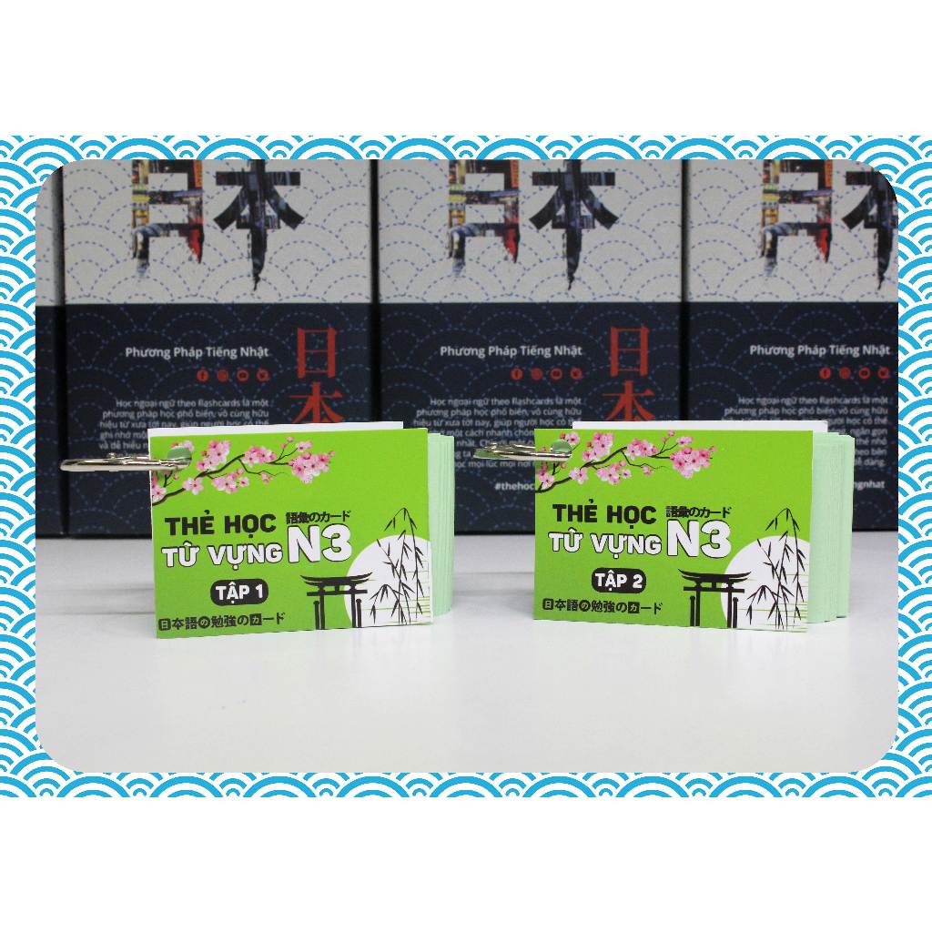 Japanese Vocabulary Learning Cards N3 - Flashcards tango chyukyuu N3 ...