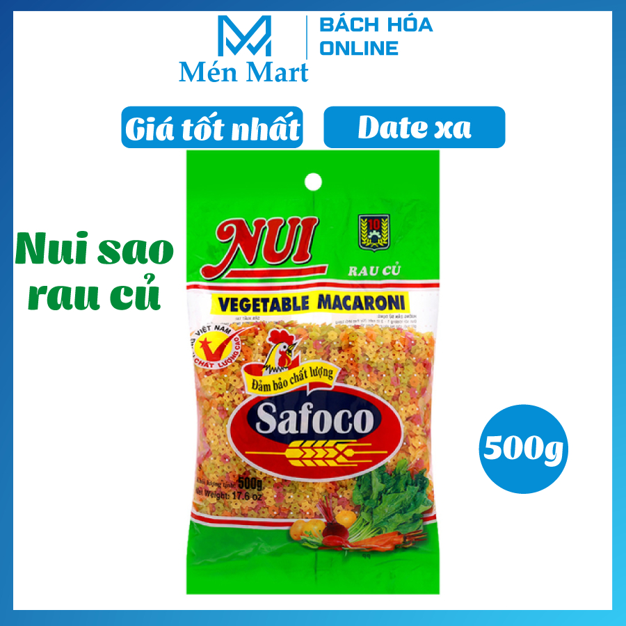 Safoco multicolored Vegetable pasta Star Saphes Vegetable Macaroni 500g ...