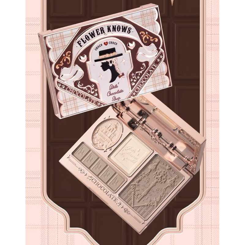 Flower knows chocolate wonder shop contour and highlighter palette ...