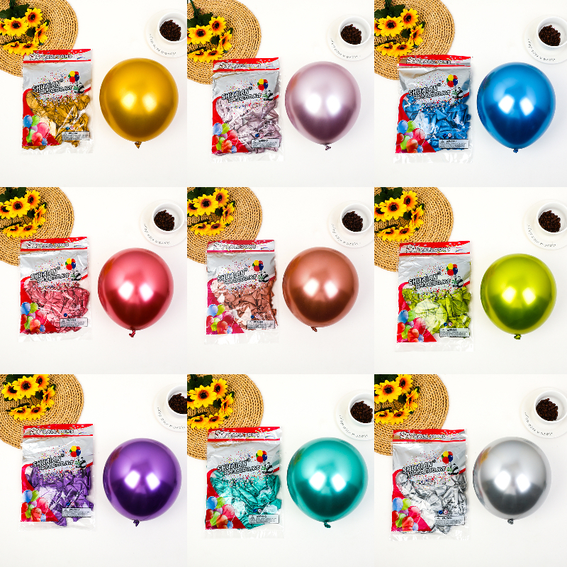 (SUPER CHEAP) Super glitter balloons (50 balls) - all colors, size 32cm ...