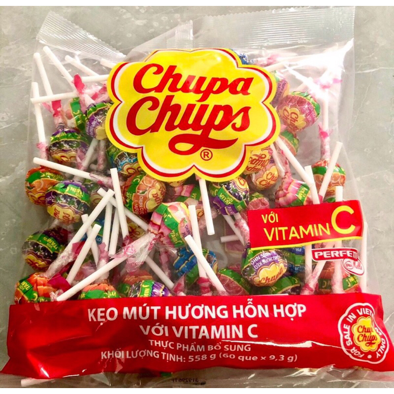 Chupa CHUPS lollipops bag of 60 sticks (558g) | Shopee Philippines