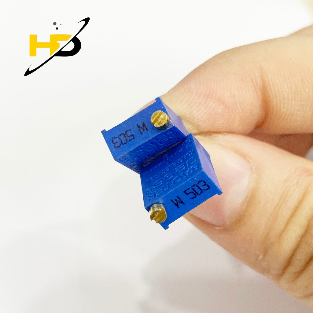 Combo Of 5 Vr503 3 Pin Variable Resistor Potentiometer Microtuning Variable Resistor Shopee 1032