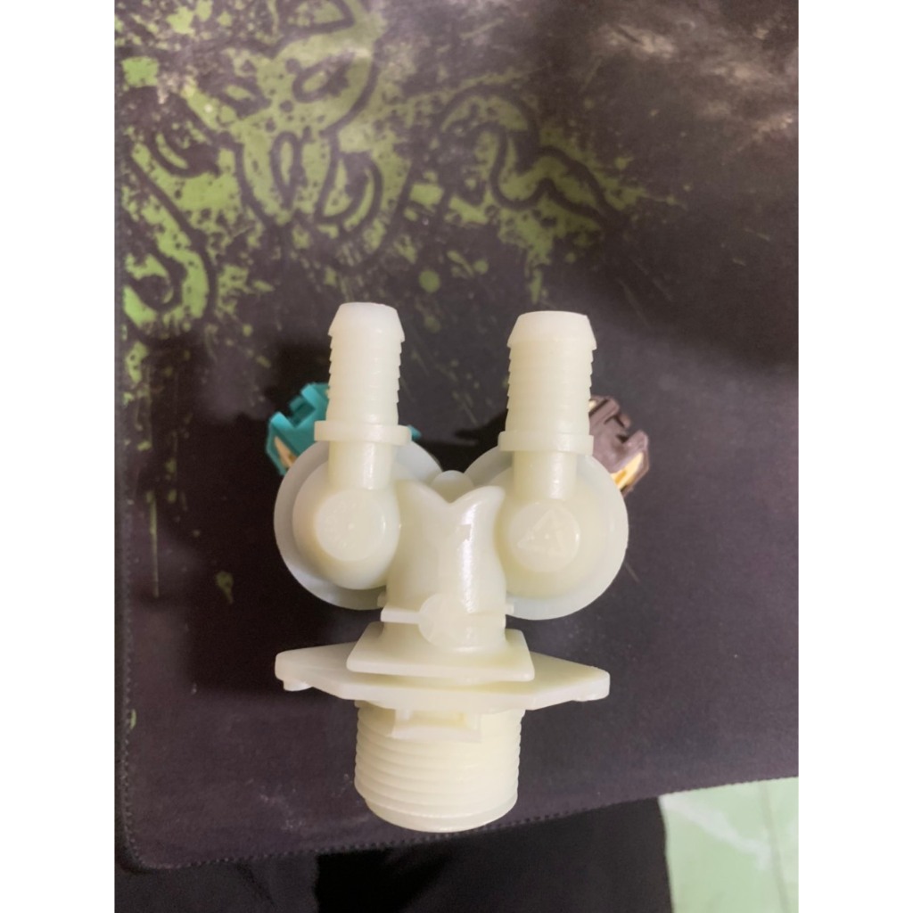 Double water supply valve for Electrolux washing machine | Shopee ...