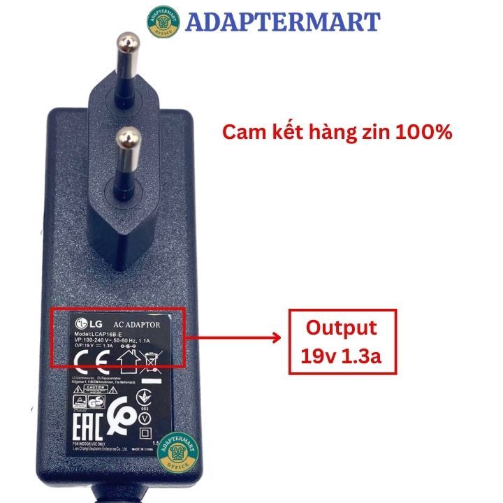 Genuine original LG 19v 1.3a monitor power cord | Shopee Philippines