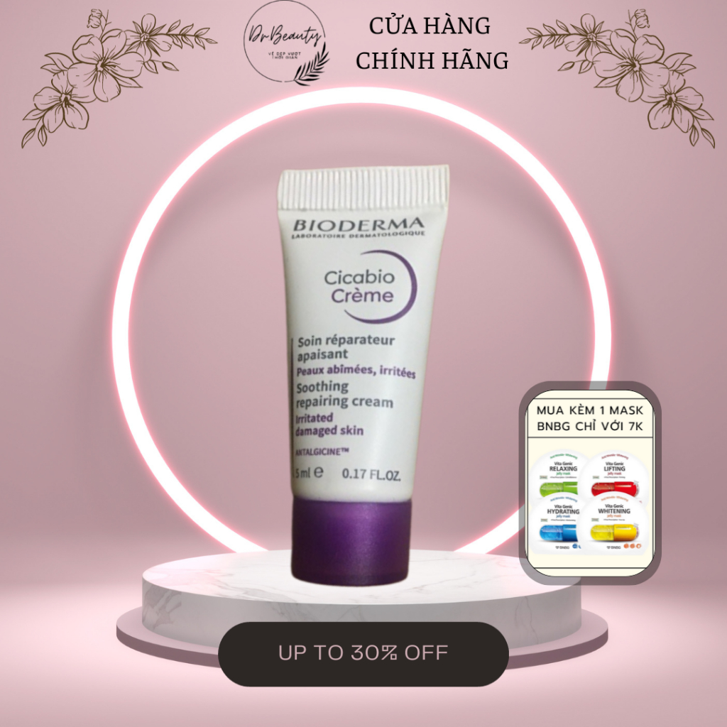 Sample Bioderma Cicabio Cream 5ml | Shopee Philippines