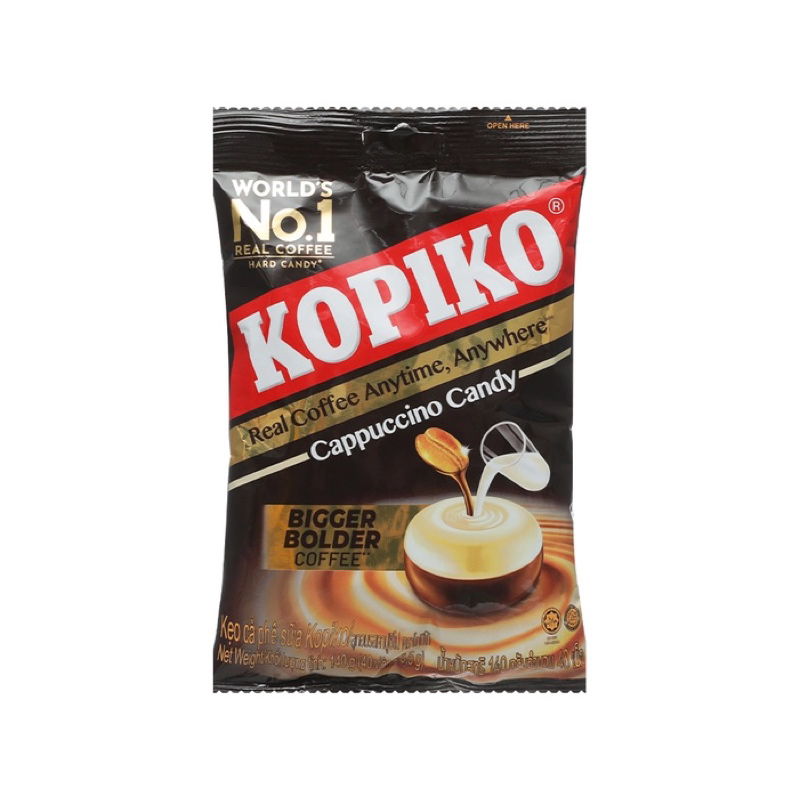 KOPIKO milk coffee candy 140g pack (40 tablets x 3.5g) | Shopee Philippines