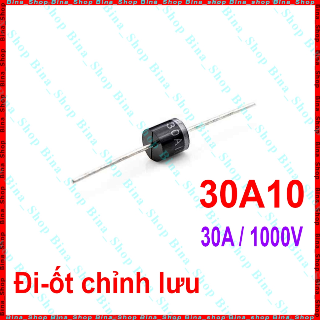 Rectifier Diode 30A10 30A/1000V Semiconductor Diode R-6 | Shopee Philippines