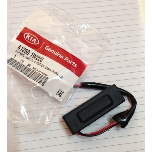 Rear trunk opening switch for Kia Morning (2012-2021), Hyundai I10 ...
