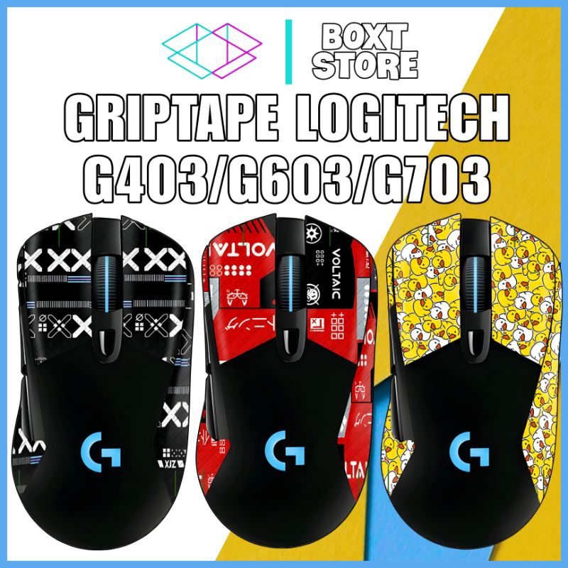 Logitech G403 G603 G703 Hero 3M Anti-Slip Grip Tape Sticker - Skin ...