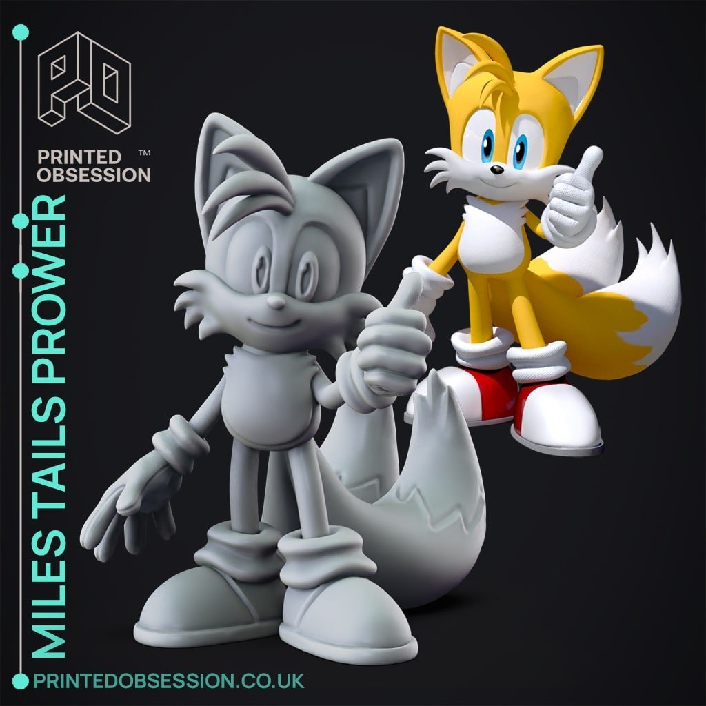 In 3D Resin Printing] Tails Model - Sonic The Hedgehog | Shopee Philippines