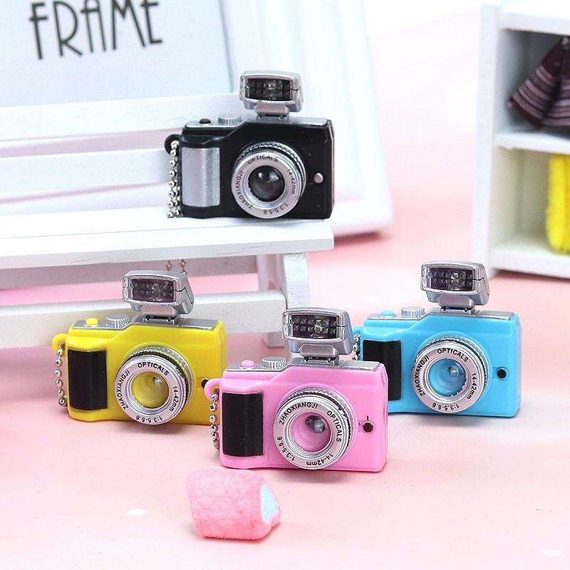 Camera Model Keychains With LED Lights Sound | Shopee Philippines