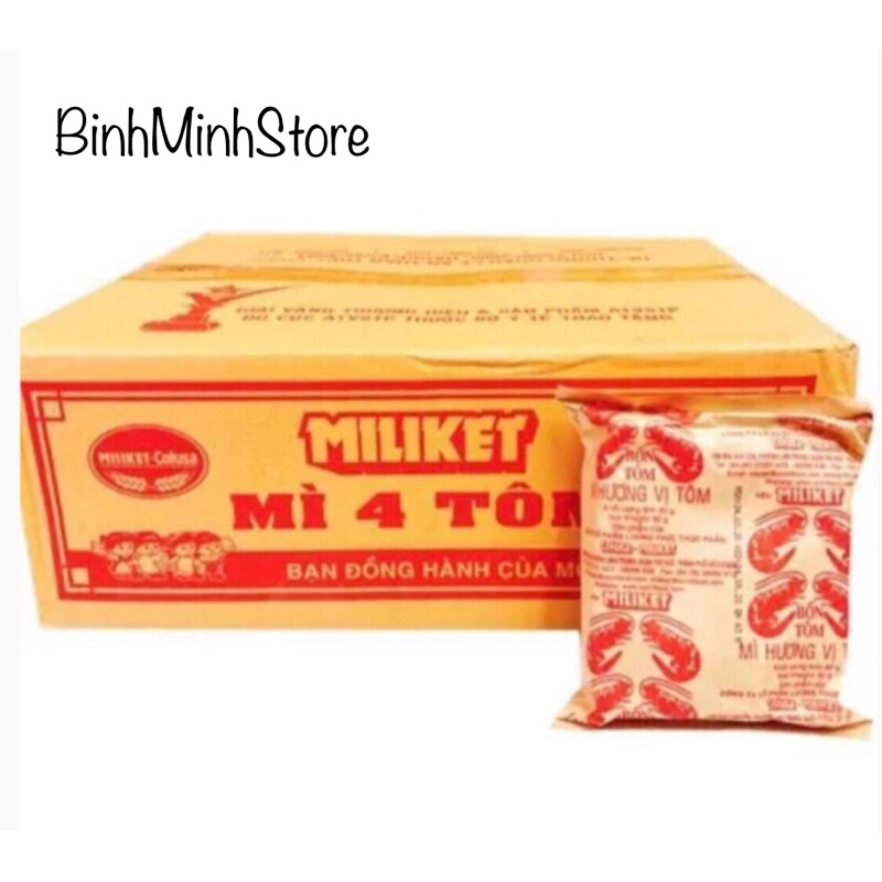 Box of miliket instant noodles 30 packs* 80gr | Shopee Philippines
