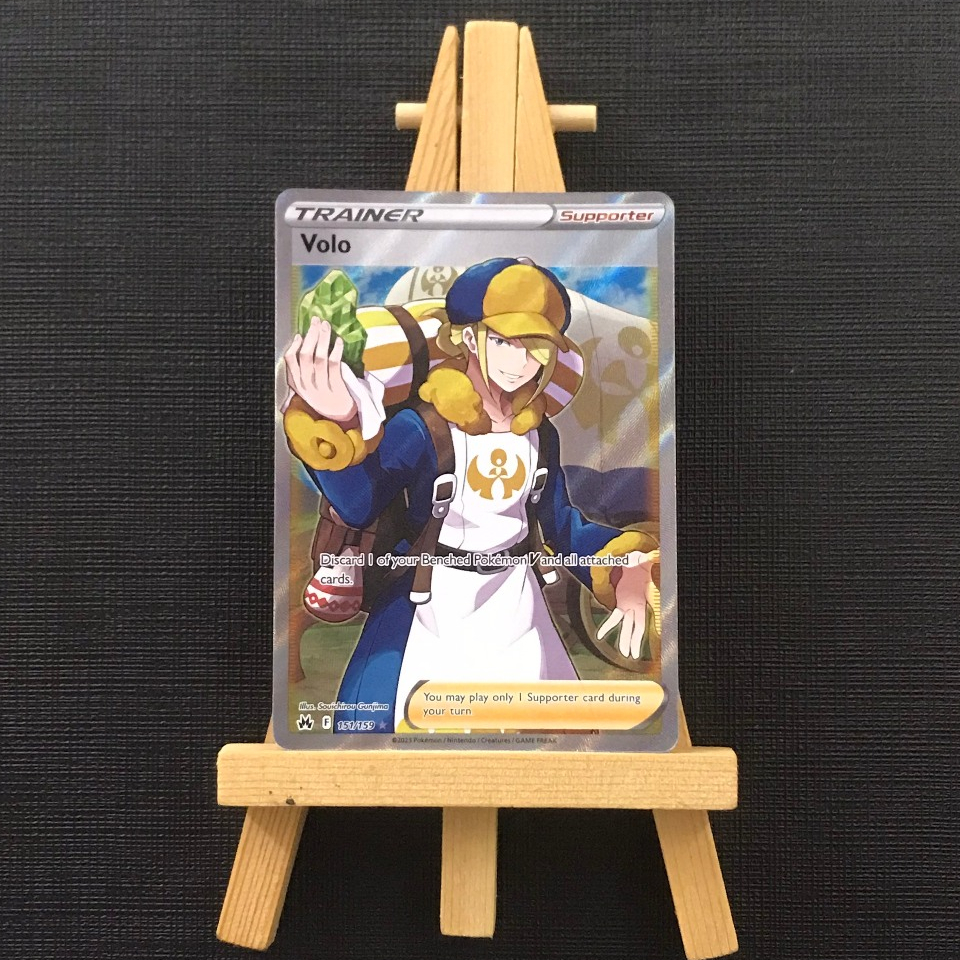 Pokemon Volo 151/159 Picture Card - Full Art Ultra Rare English Odd ...