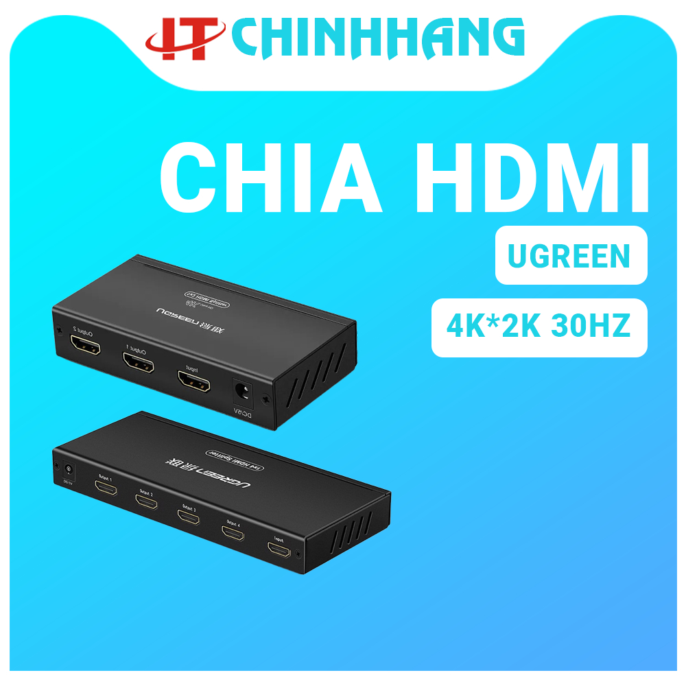 Ugreen Premium 4K 1 to 4 - 1 to 2 HDMI Splitter | Shopee Philippines