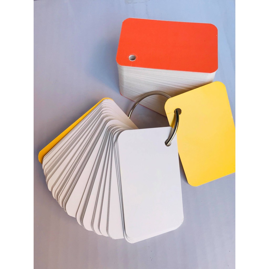 Beautiful 100-card flashcard vocabulary card to support learning ...