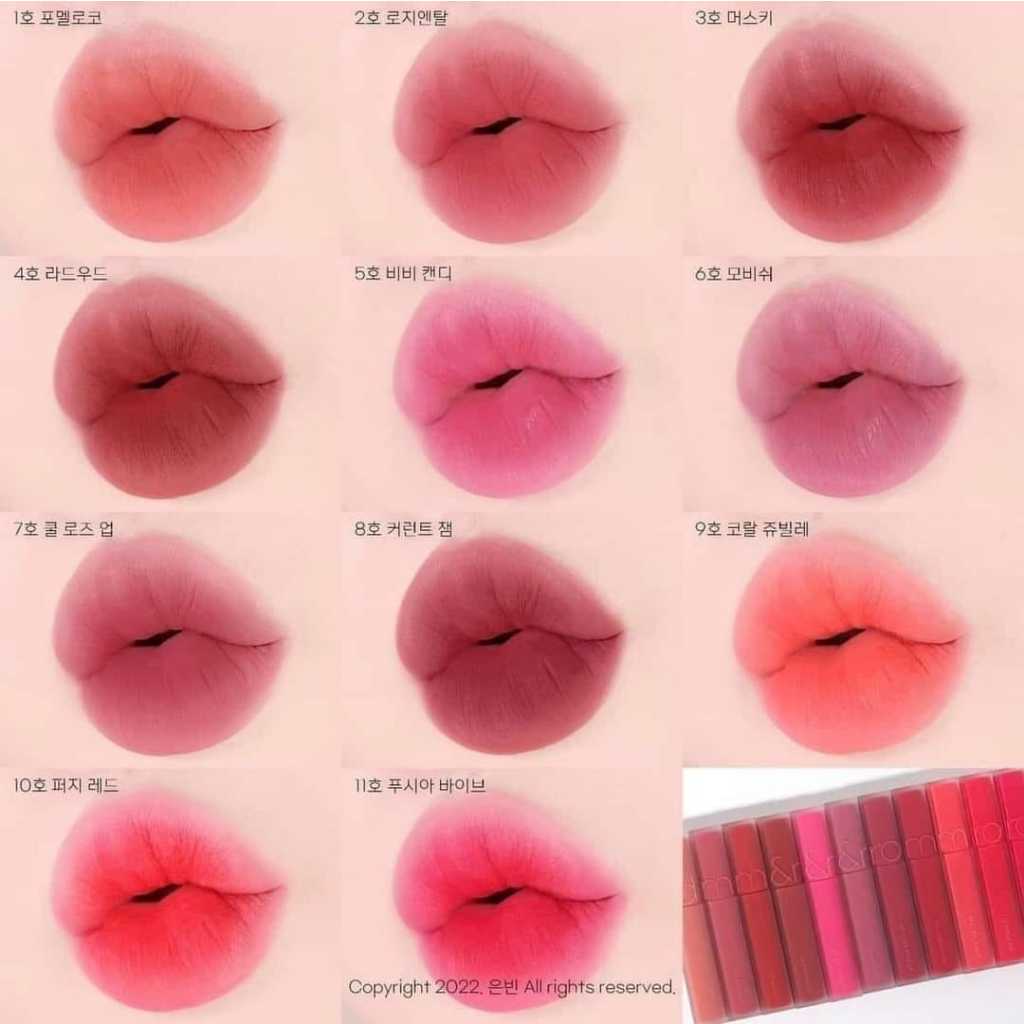 Romand Lipstick Many Colors | Shopee Philippines