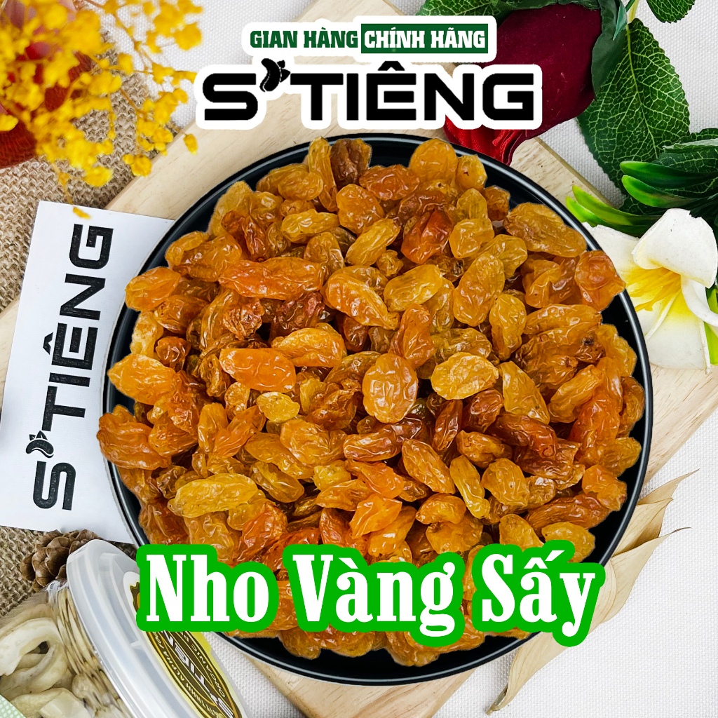 Stieng Sweet and Sour Dried Yellow Grapes (Strong Grape Yeast Smell ...