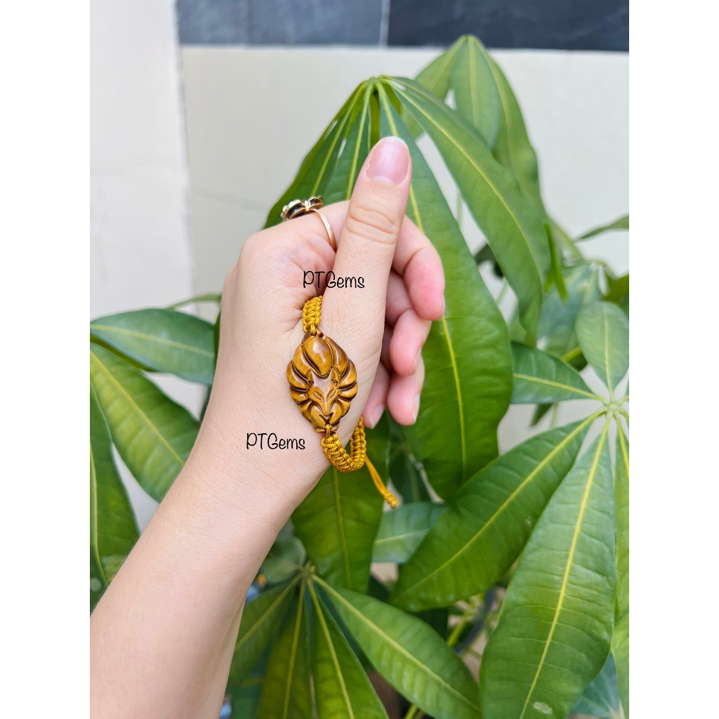 High-grade Tiger' Fox Eye Stone Bracelet suitable for Earth-Metal ...